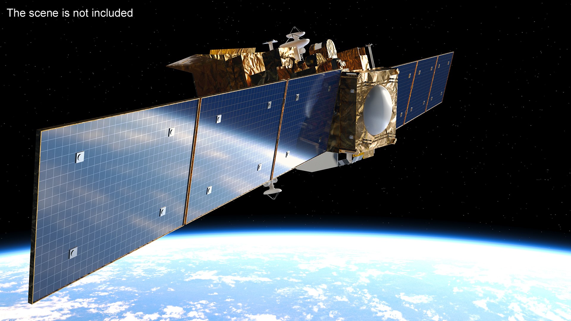 3D Model Scientific Satellite - TurboSquid 2317714