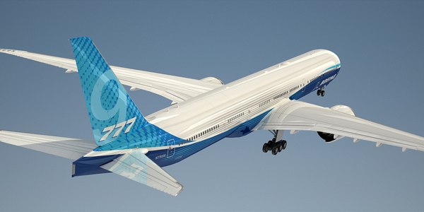 보잉 777-9 3D 모델 - TurboSquid 1502463