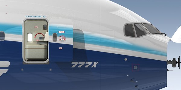 보잉 777-9 3D 모델 - TurboSquid 1502463