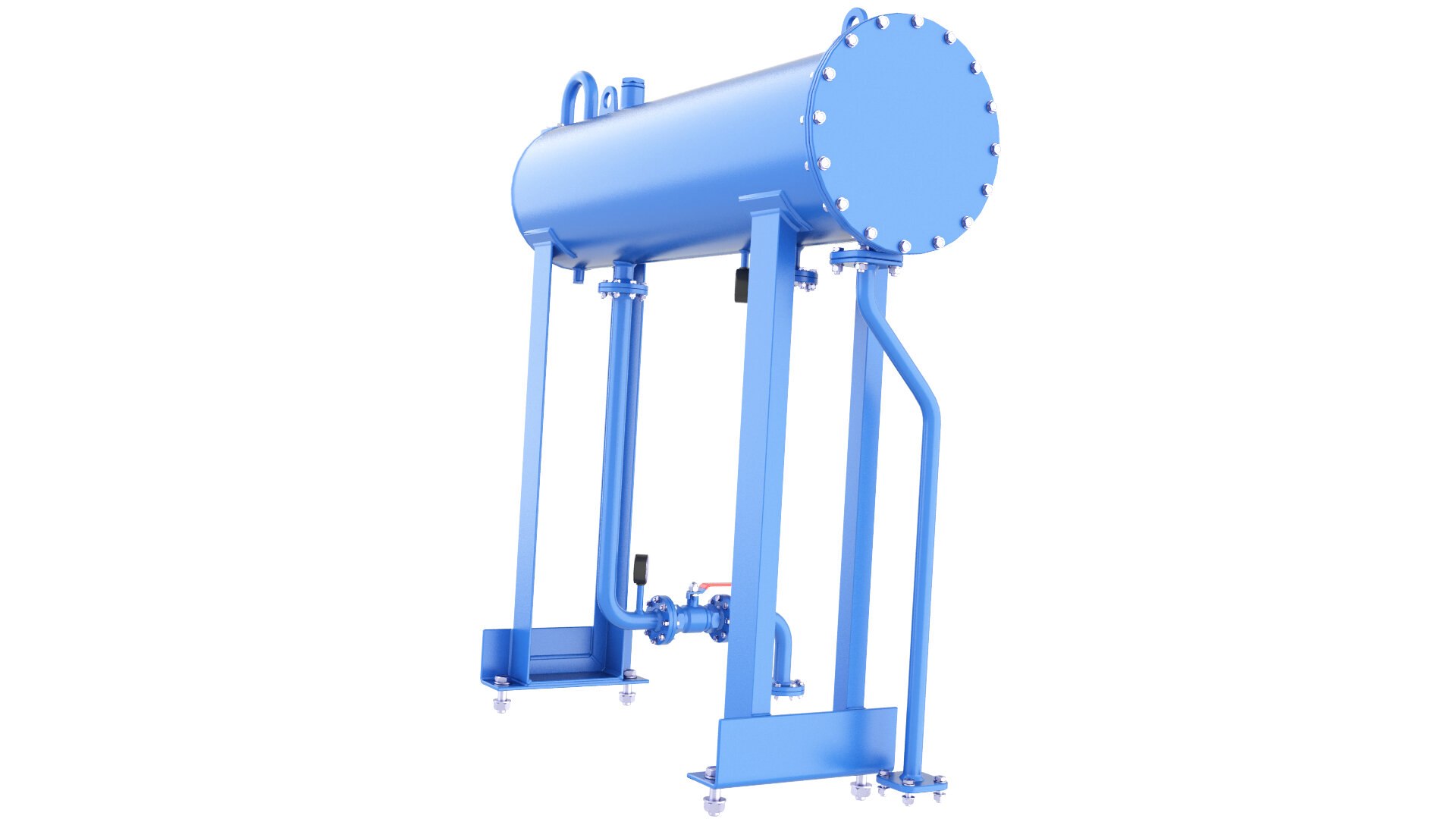 Tank pressure gas 3D model - TurboSquid 1701994