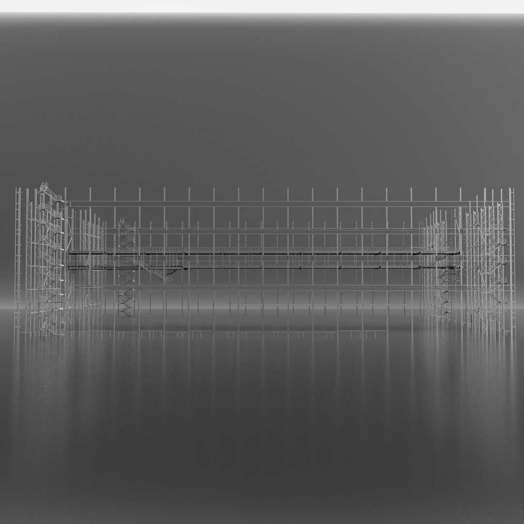 3D Industrial Metal Ramp Model - TurboSquid 2244878