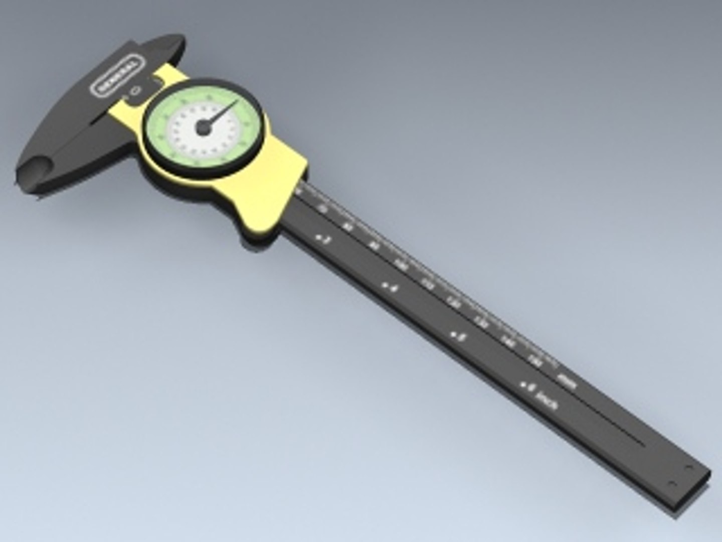 Dial Calipers 3d Model
