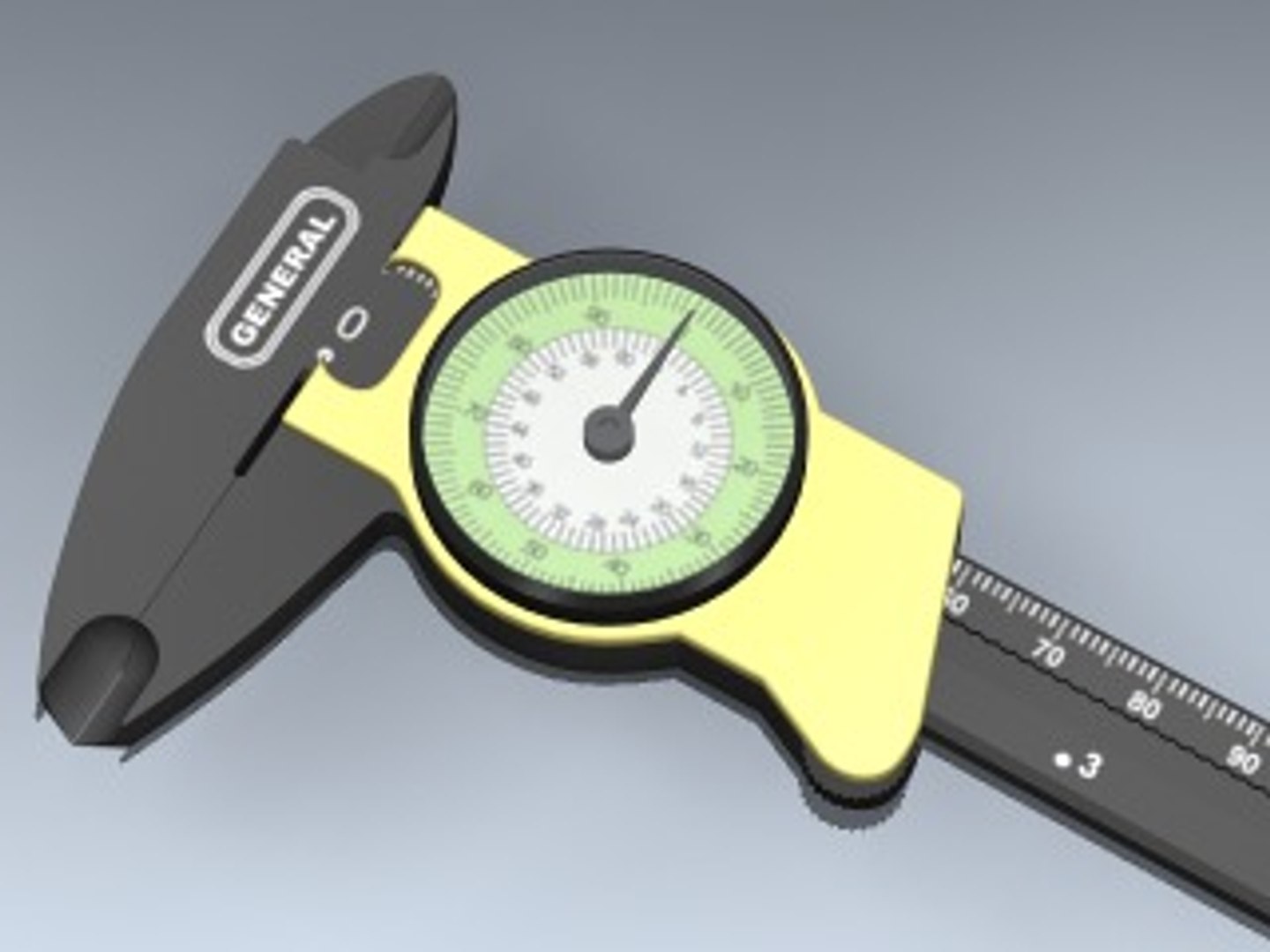 Dial Calipers 3d Model
