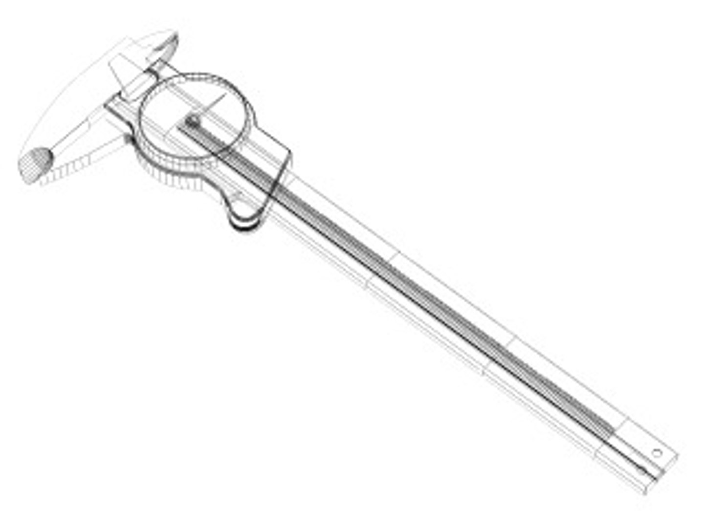 Dial Calipers 3d Model