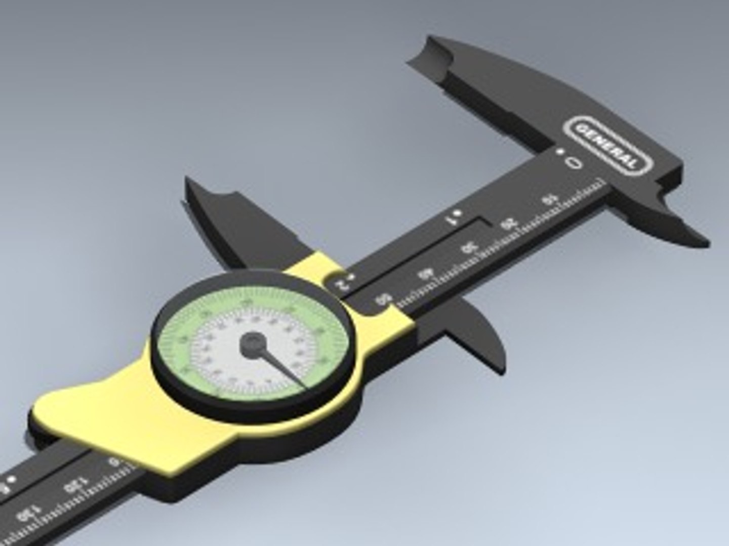Dial Calipers 3d Model