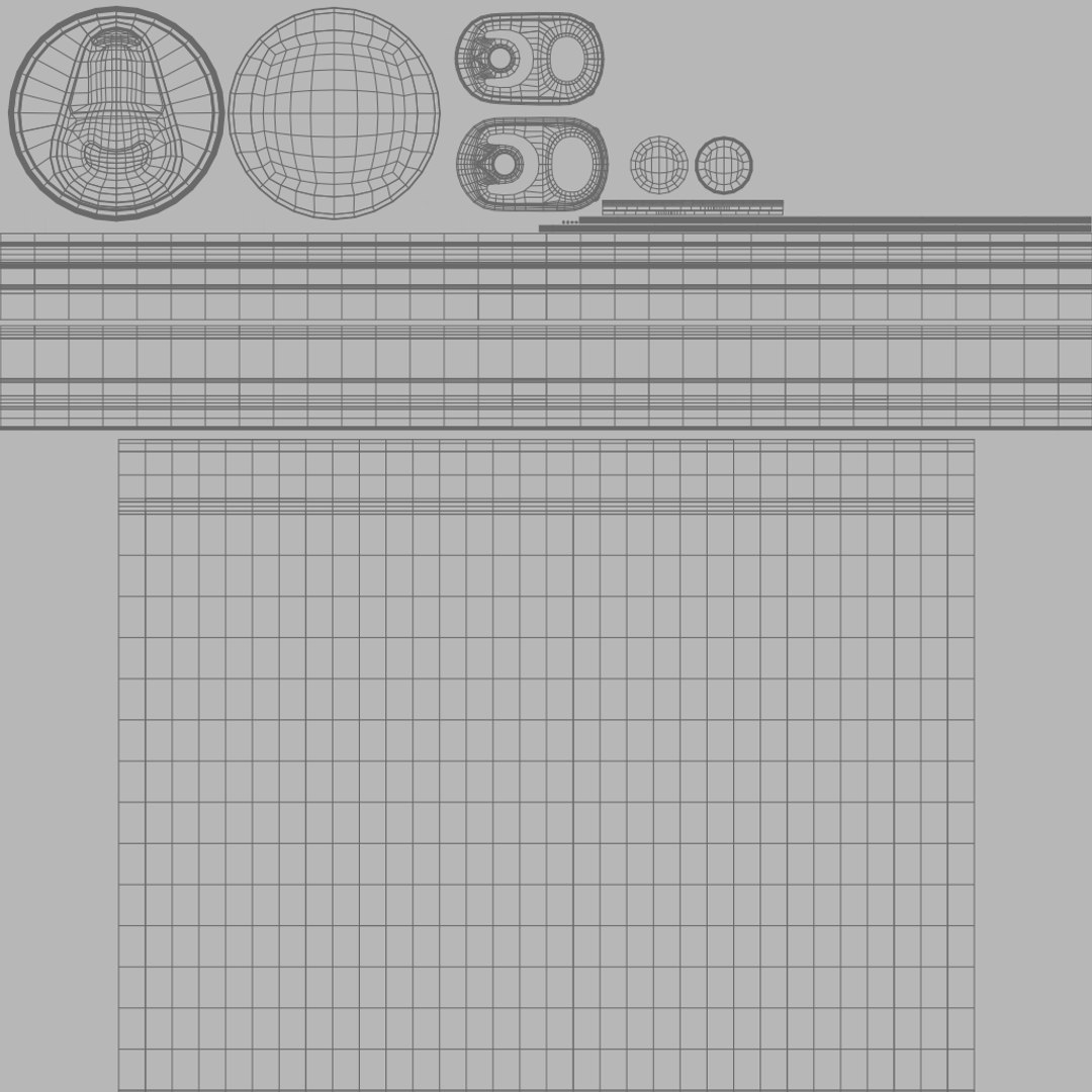 Standard Aluminum Can 440ML 3D Model - TurboSquid 2171050