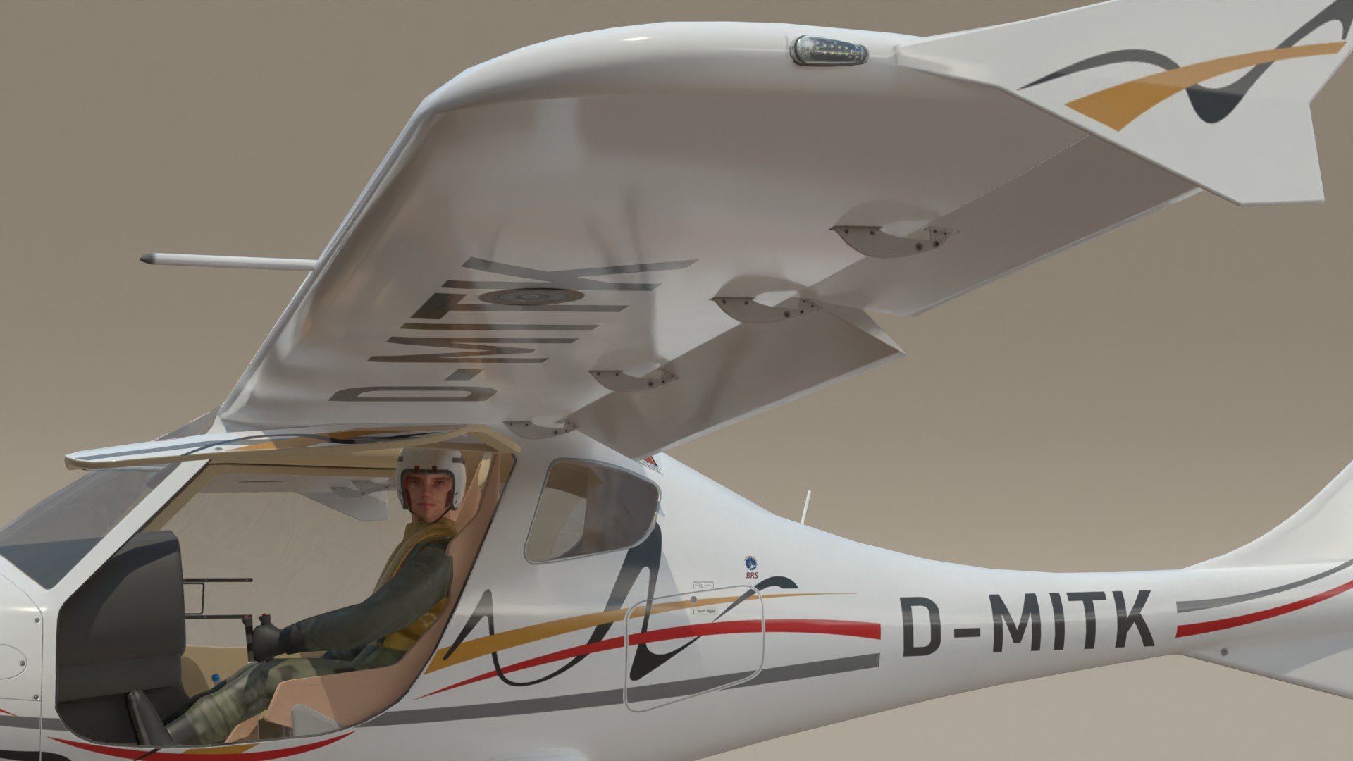 3D CTLS Flight Design SC Model - TurboSquid 2288800