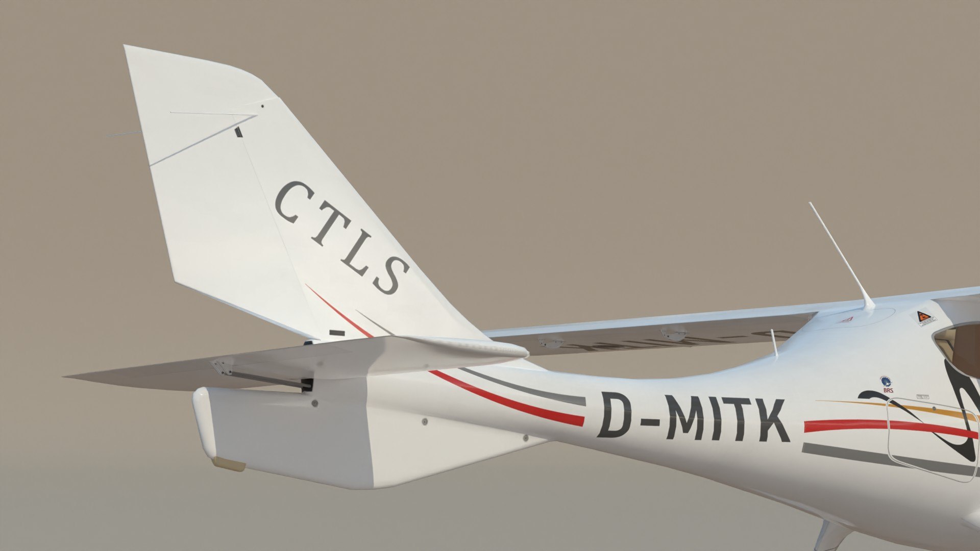 3D CTLS Flight Design SC Model - TurboSquid 2288800