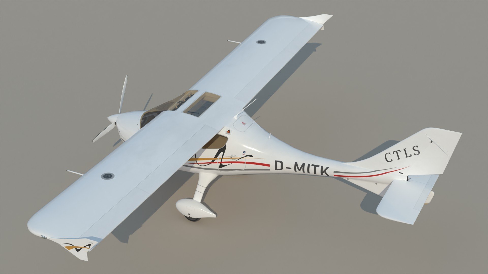 3D CTLS Flight Design SC Model - TurboSquid 2288800