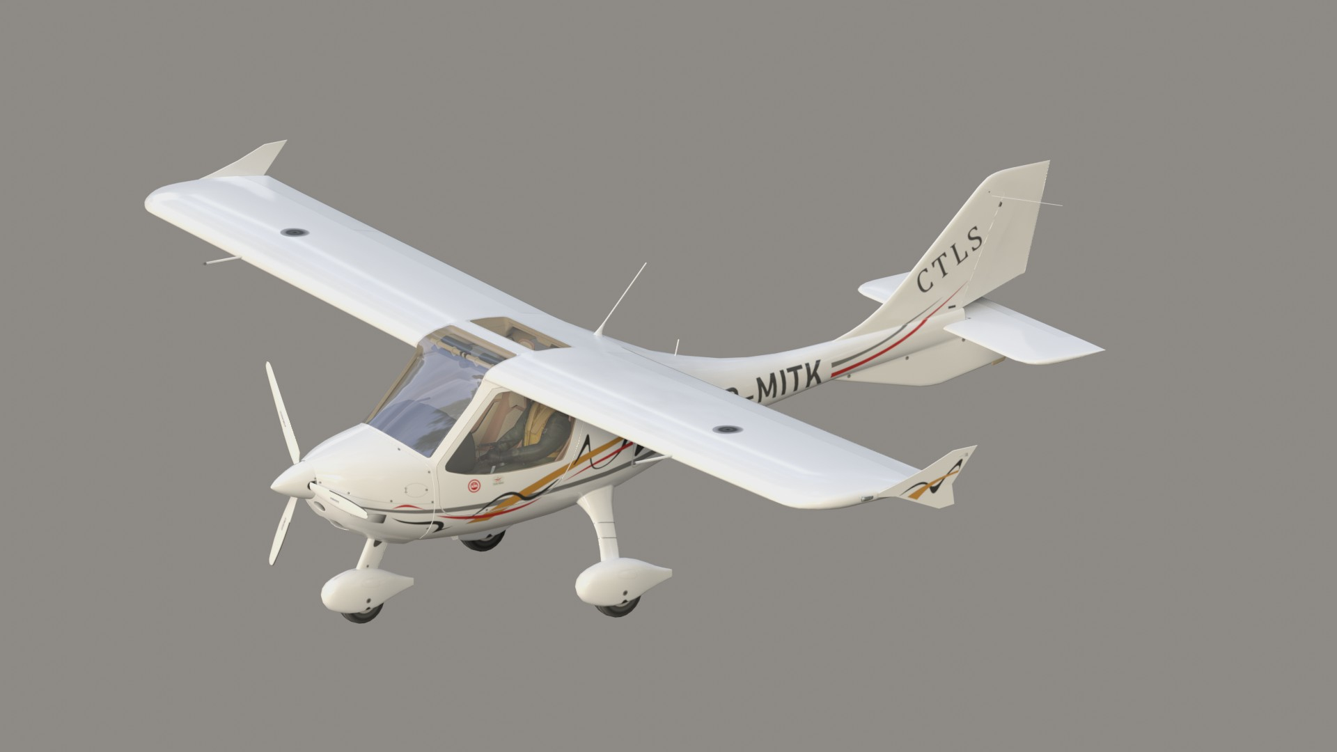 3D CTLS Flight Design SC Model - TurboSquid 2288800