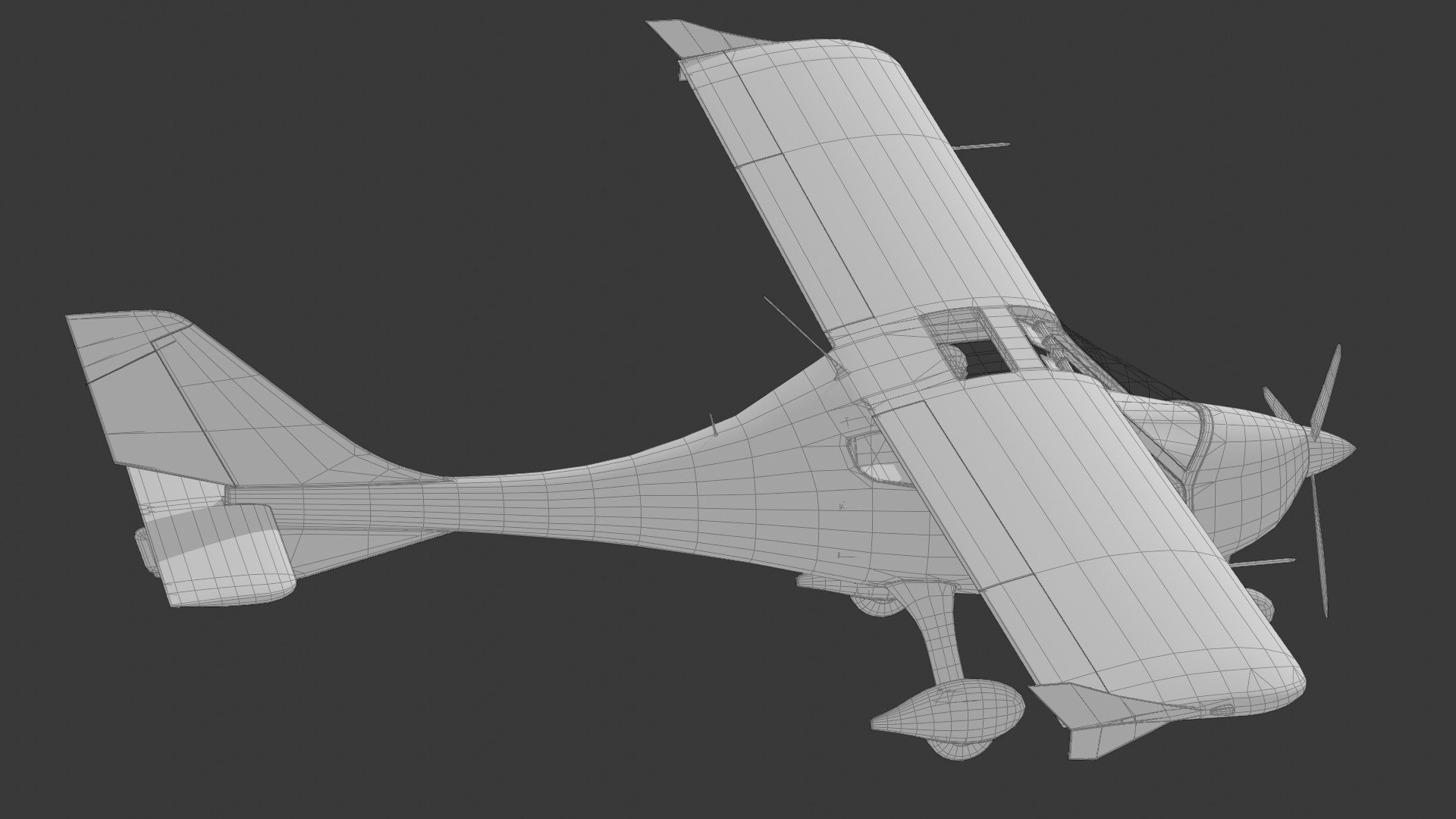 3D CTLS Flight Design SC Model - TurboSquid 2288800