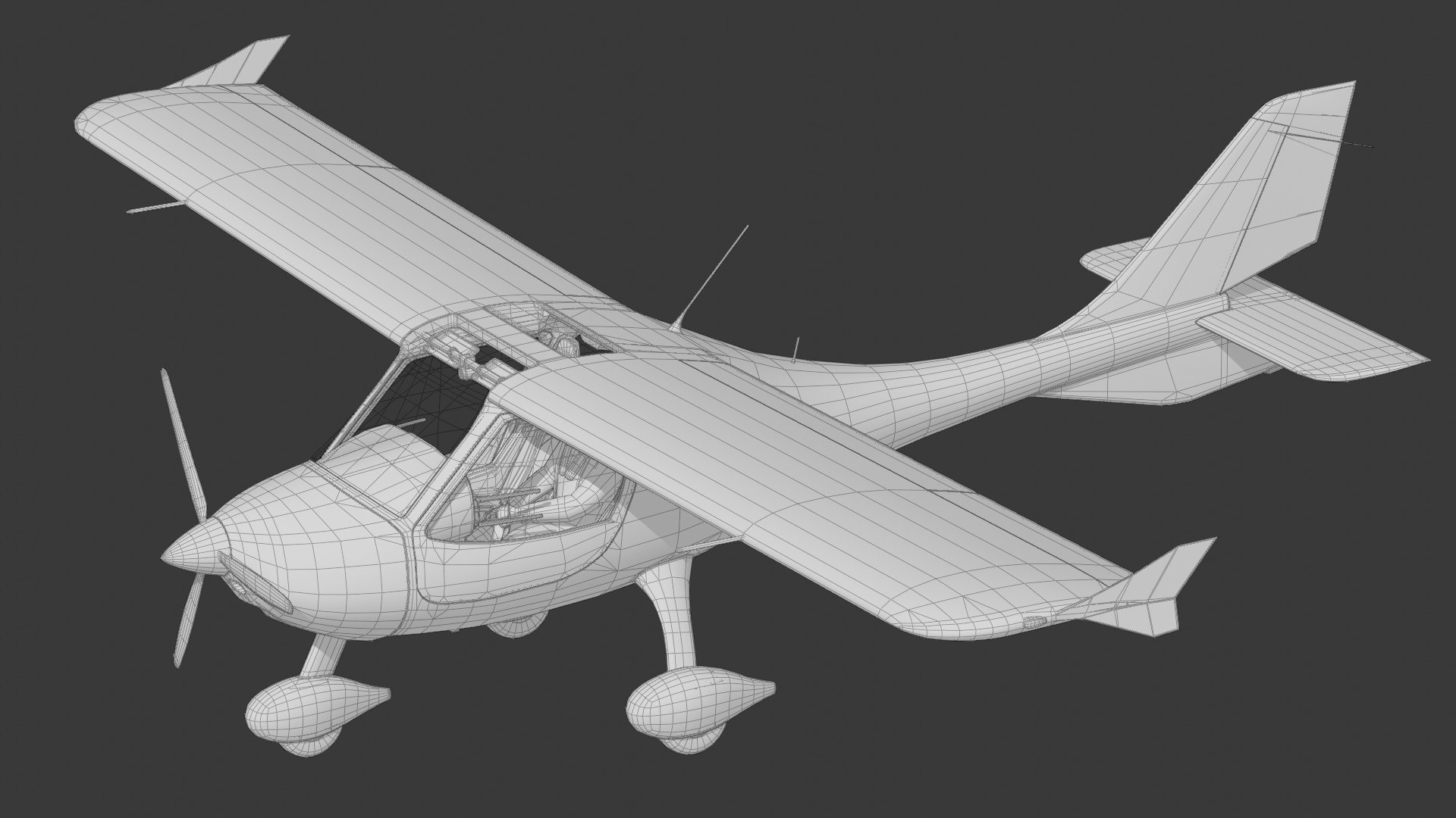 3D CTLS Flight Design SC Model - TurboSquid 2288800
