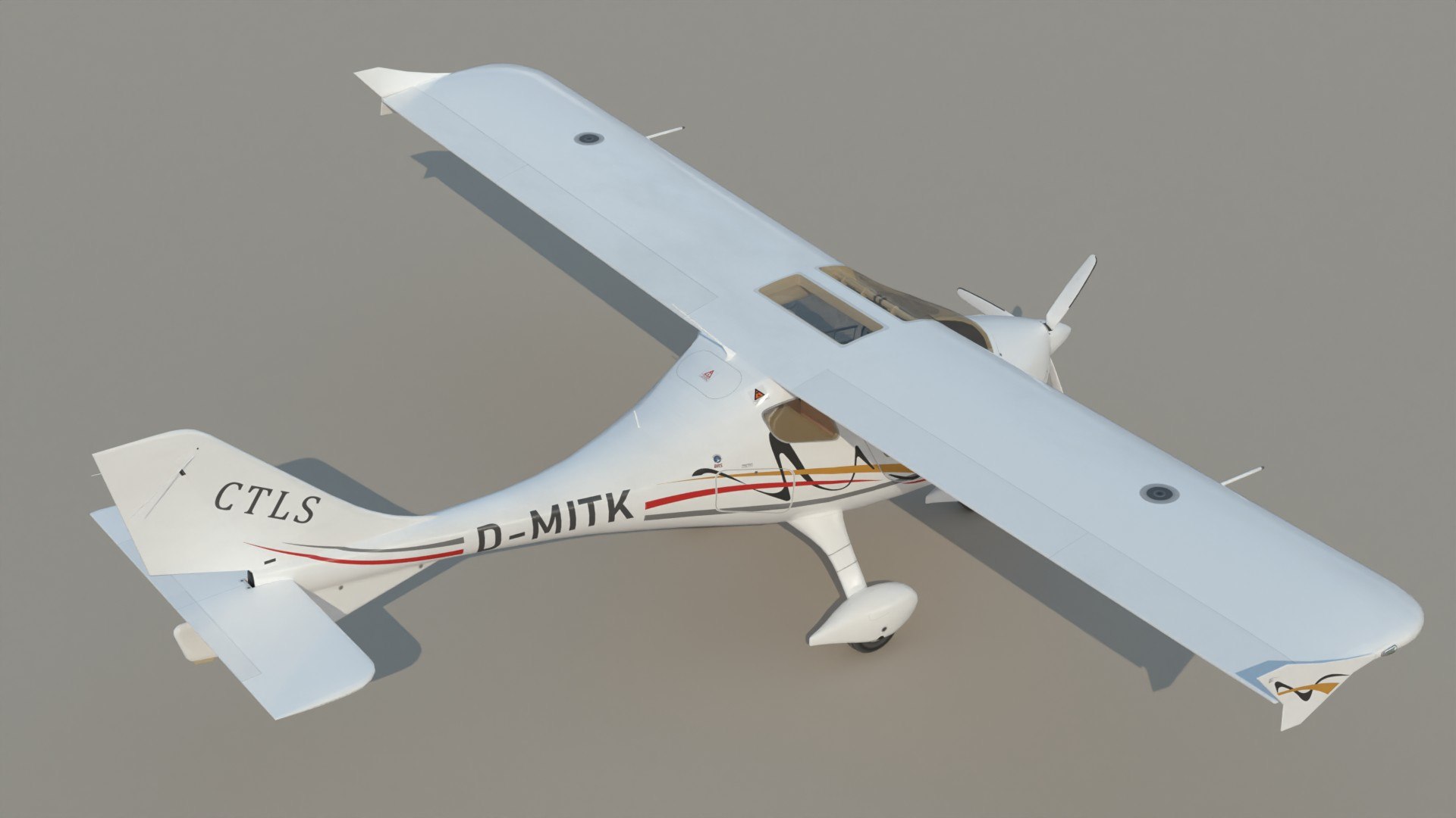 3D CTLS Flight Design SC Model - TurboSquid 2288800