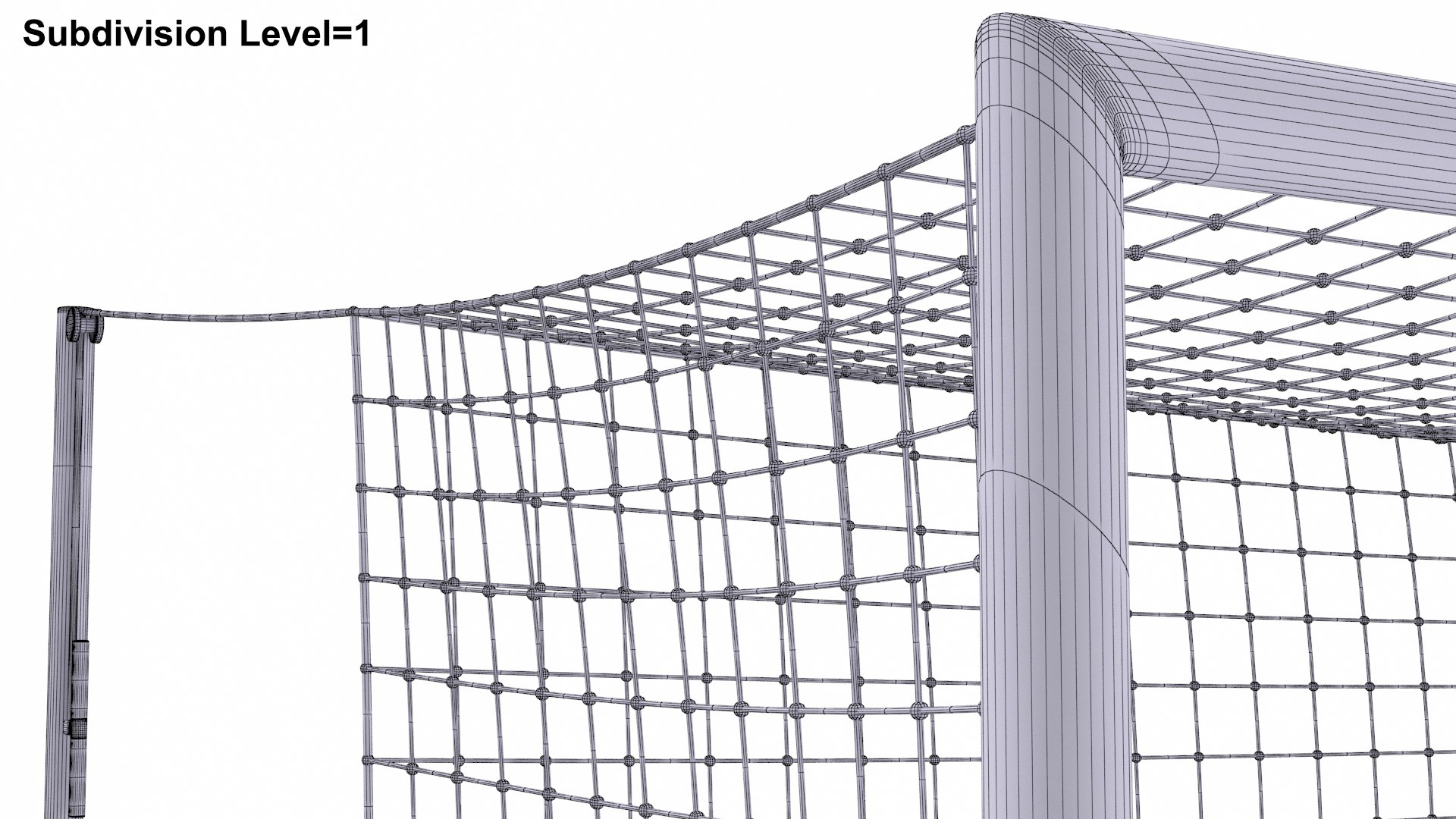 Soccer Goal 01 3D - TurboSquid 2055658