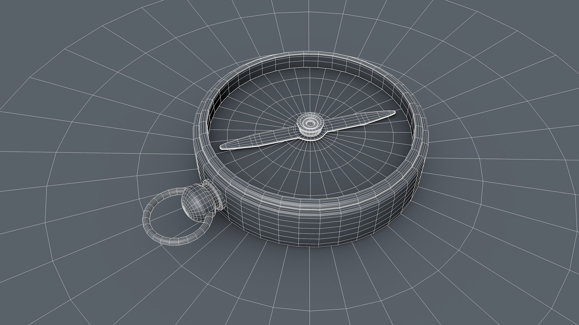 3d model compass