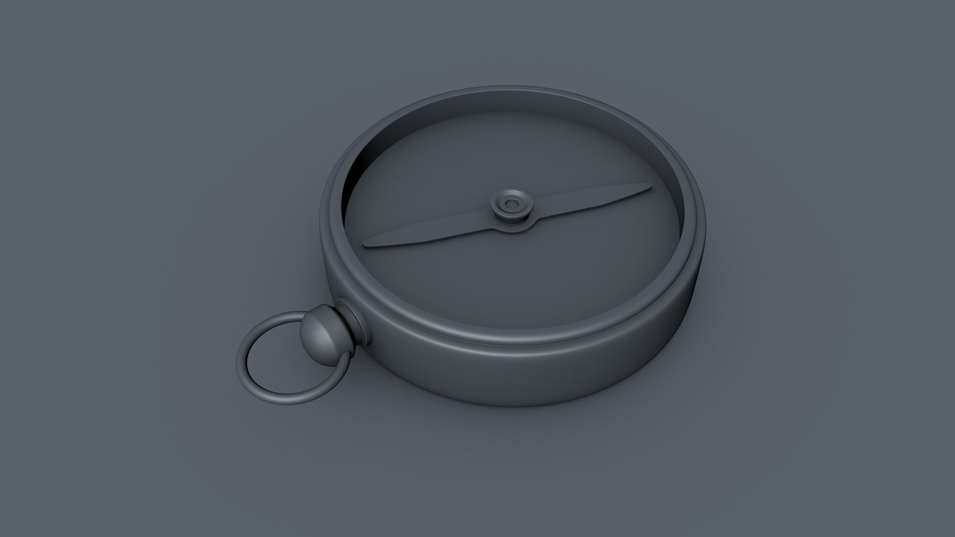 3d model compass
