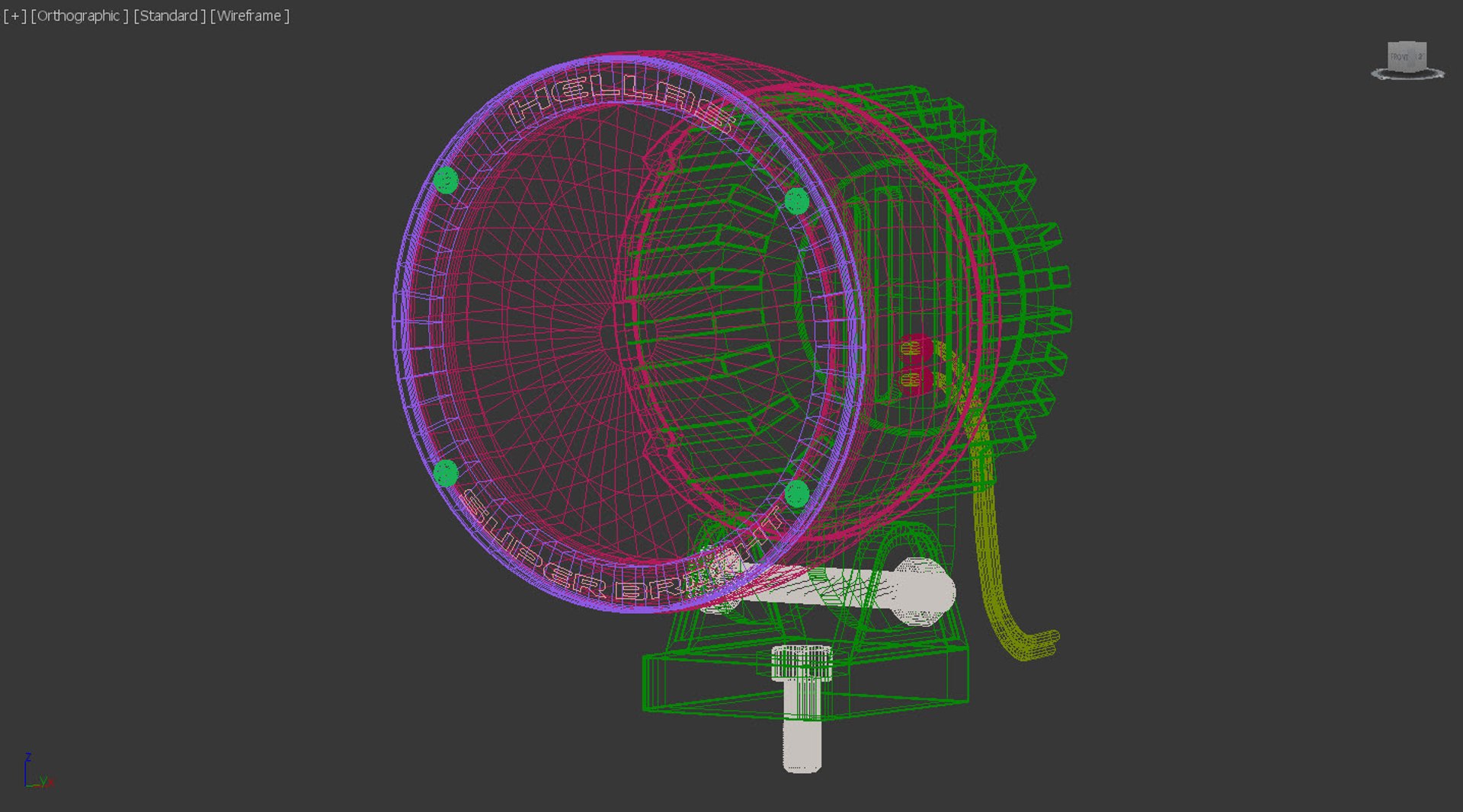 3D Trucks And Off Road Lights - TurboSquid 1931111