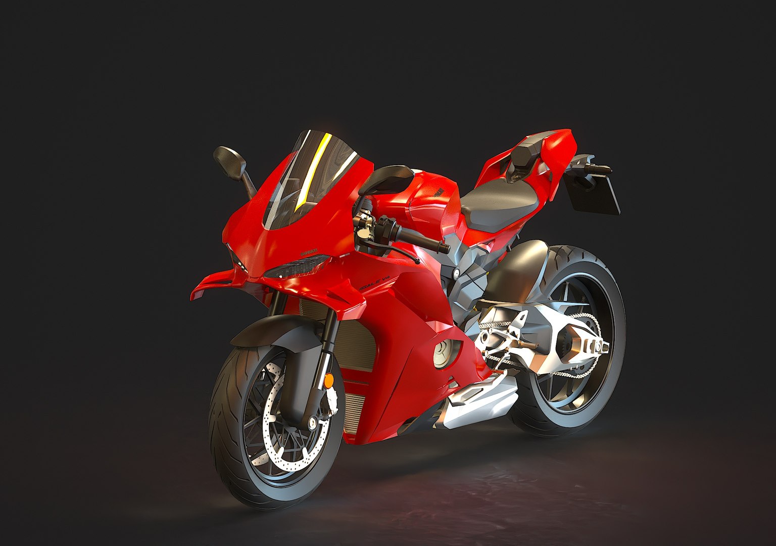3D Model Base Model Ducati Panigale 2025 - TurboSquid 2438644