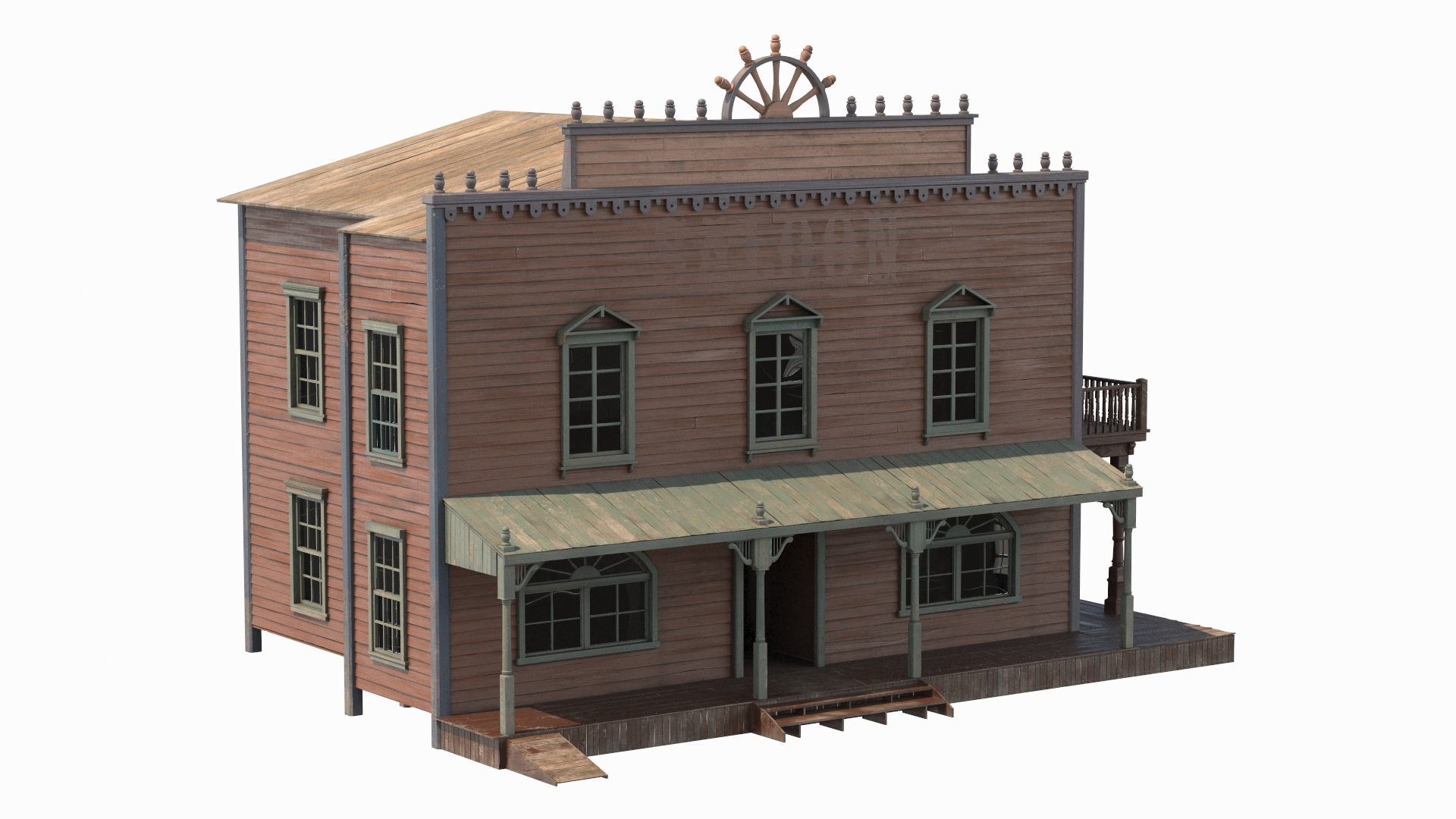 Western Houses Collection 2 3D Model - TurboSquid 2169540