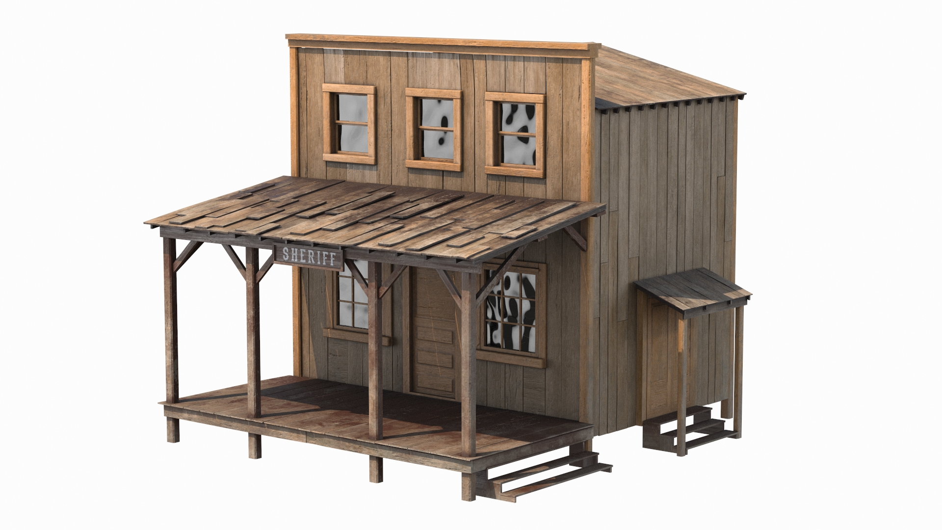 Western Houses Collection 2 3D Model - TurboSquid 2169540