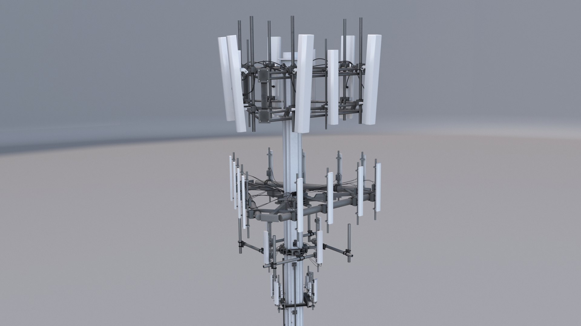 Cellular tower 3D model - TurboSquid 1514528
