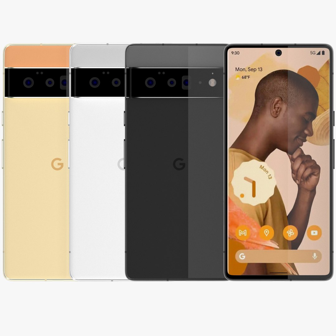 3D Google Pixel 6 Pro model - TurboSquid 1804735