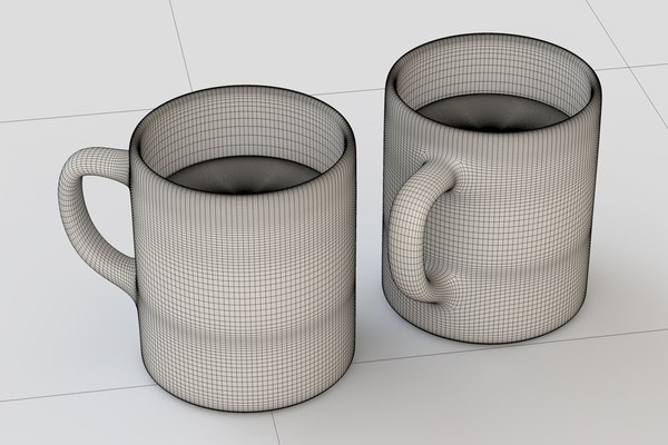 3d coffee mug model