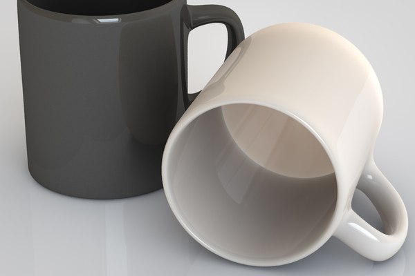 3d coffee mug model
