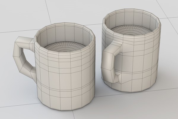 3d coffee mug model