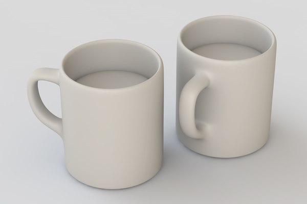 3d coffee mug model