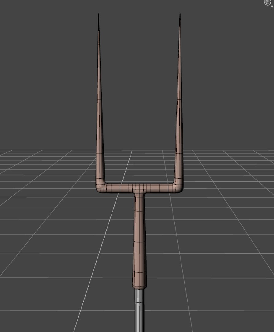 3D military fork model - TurboSquid 1593373
