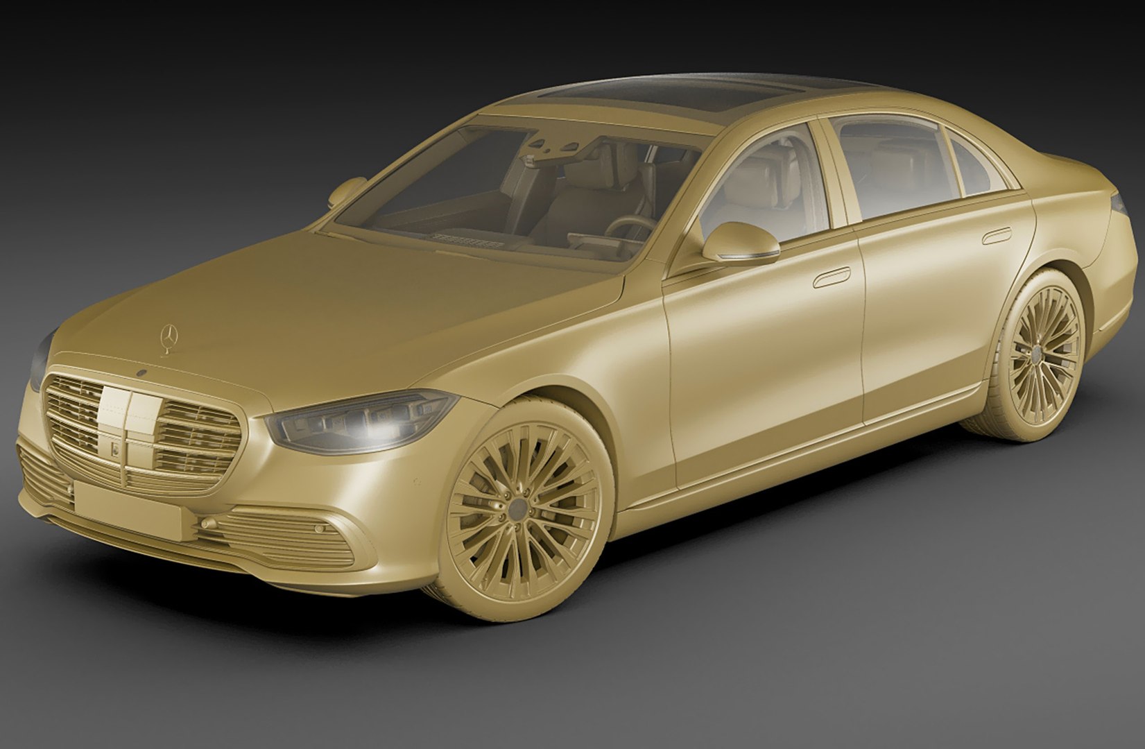 S swb lwb 3D model - TurboSquid 1632586