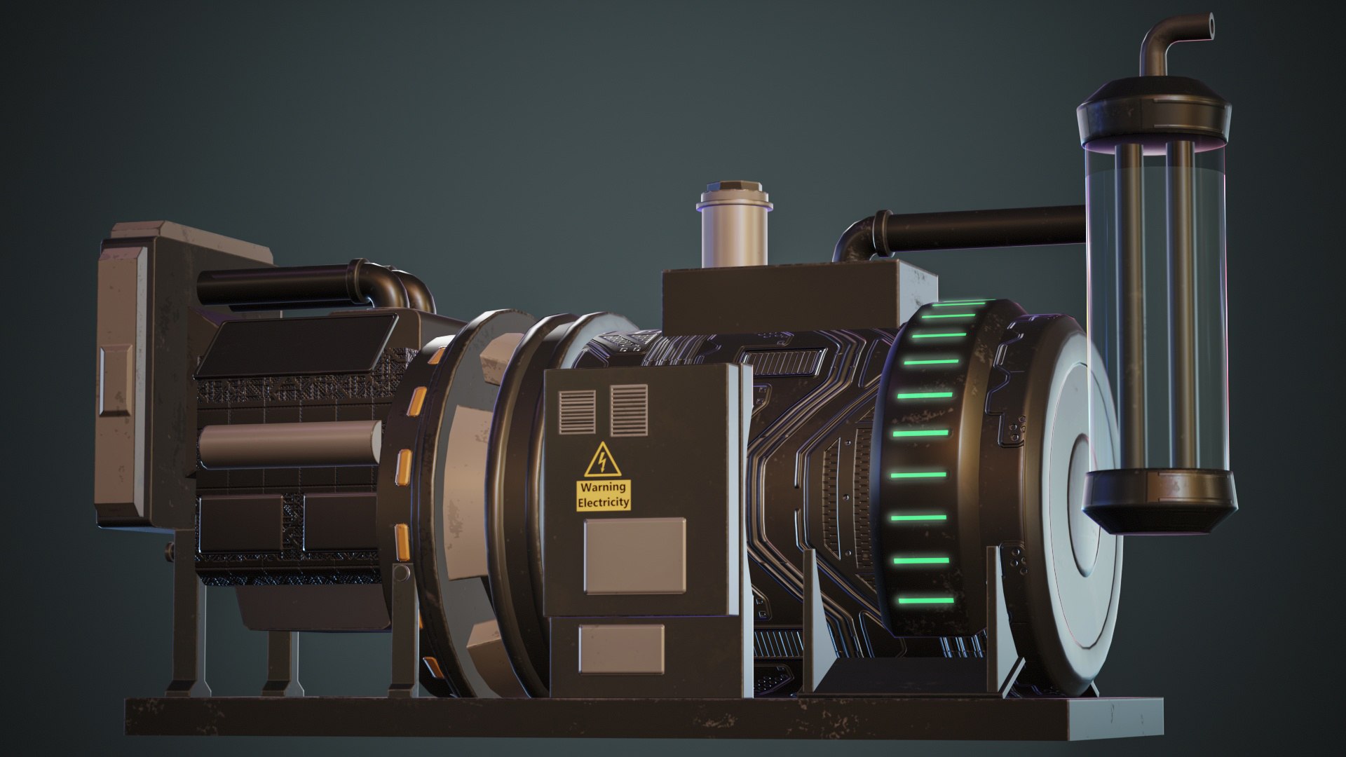 Sci-Fi Generator 3D - TurboSquid 2314761