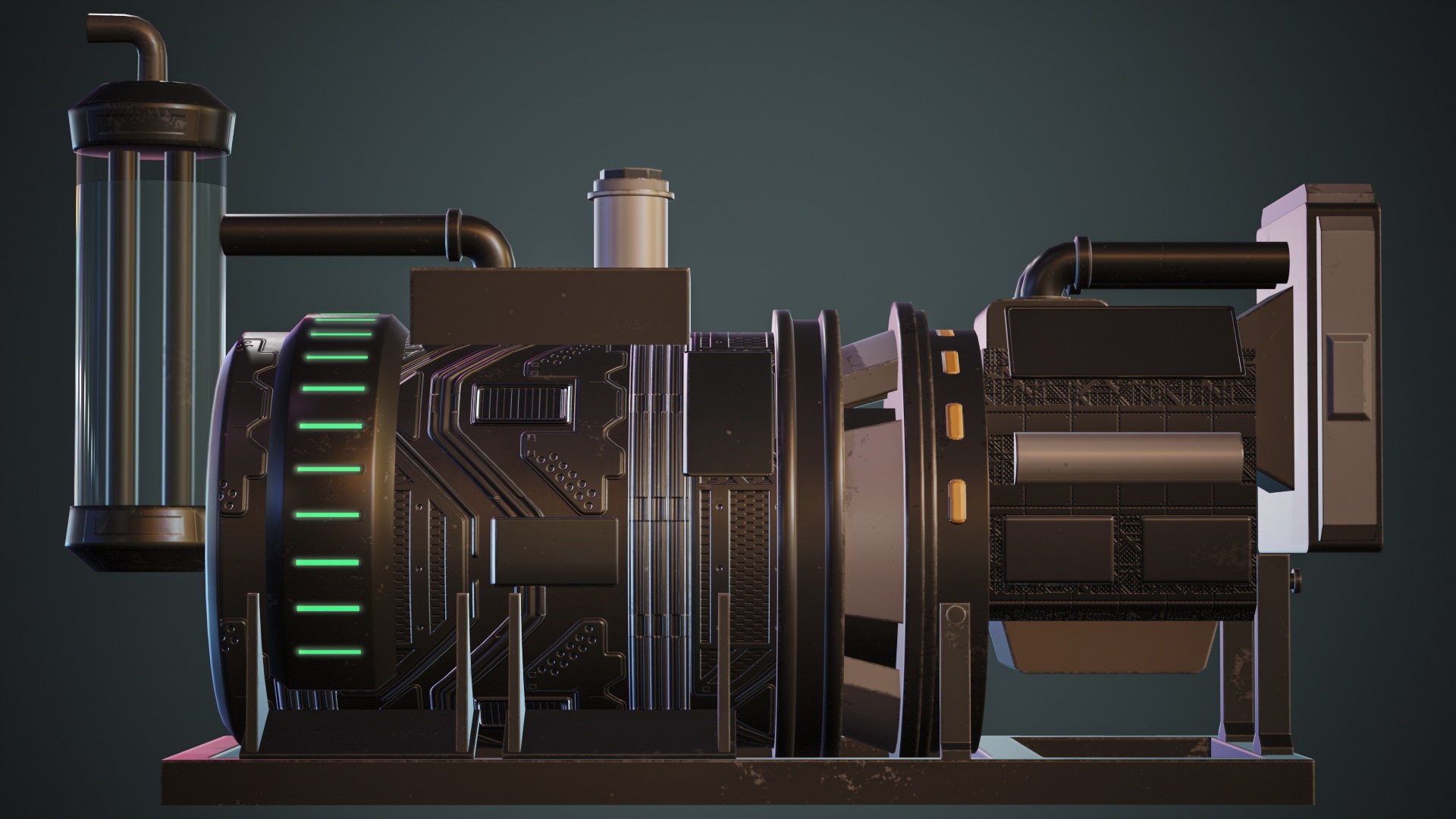 Sci-Fi Generator 3D - TurboSquid 2314761