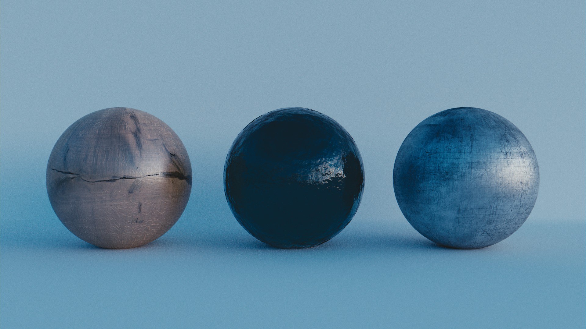 Scene Shaders Materials Blend