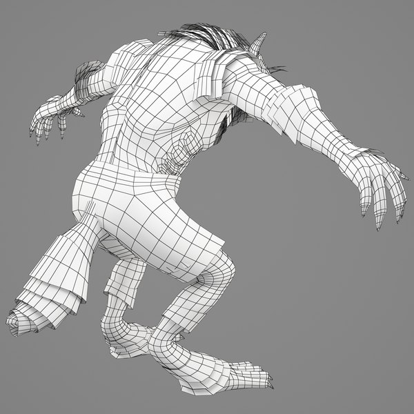 modelo 3d Hombre-lobo - TurboSquid 977141