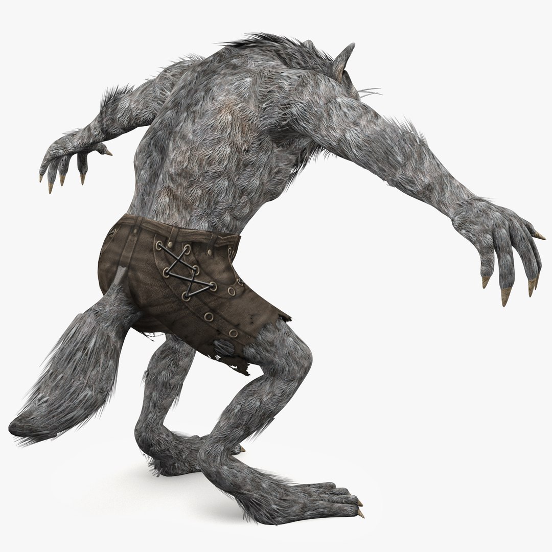 3d Model Werewolf Creature