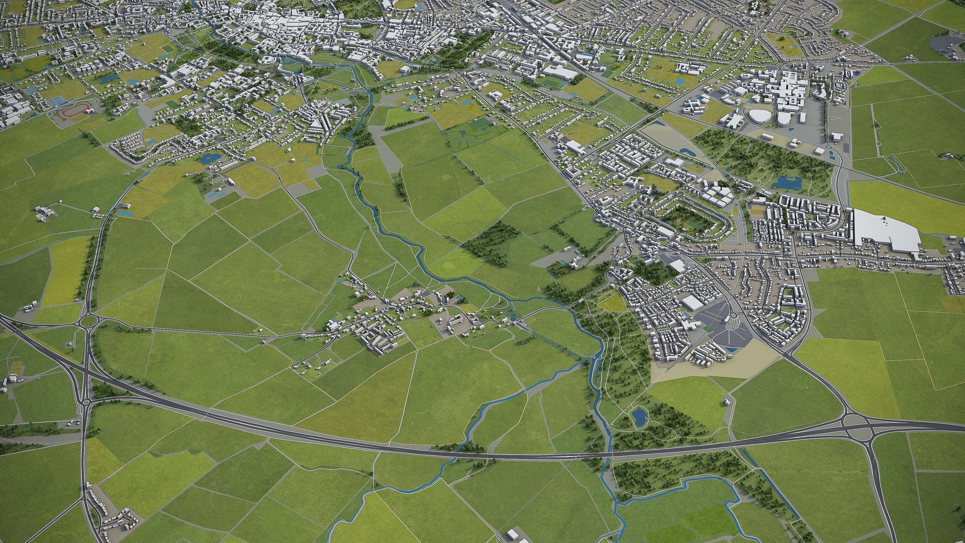 Area Cambridge 3D - TurboSquid 1457448