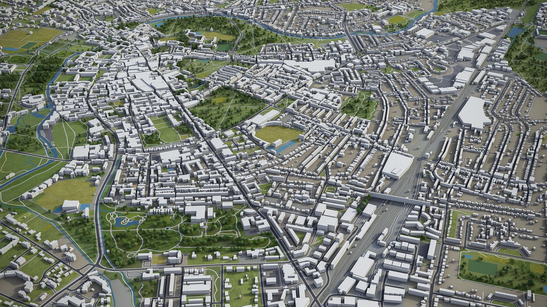 Area Cambridge 3D - TurboSquid 1457448