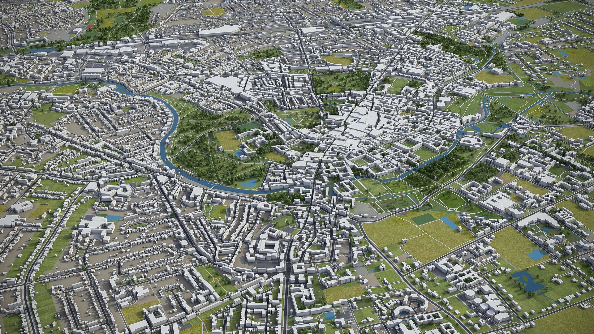 Area Cambridge 3D - TurboSquid 1457448