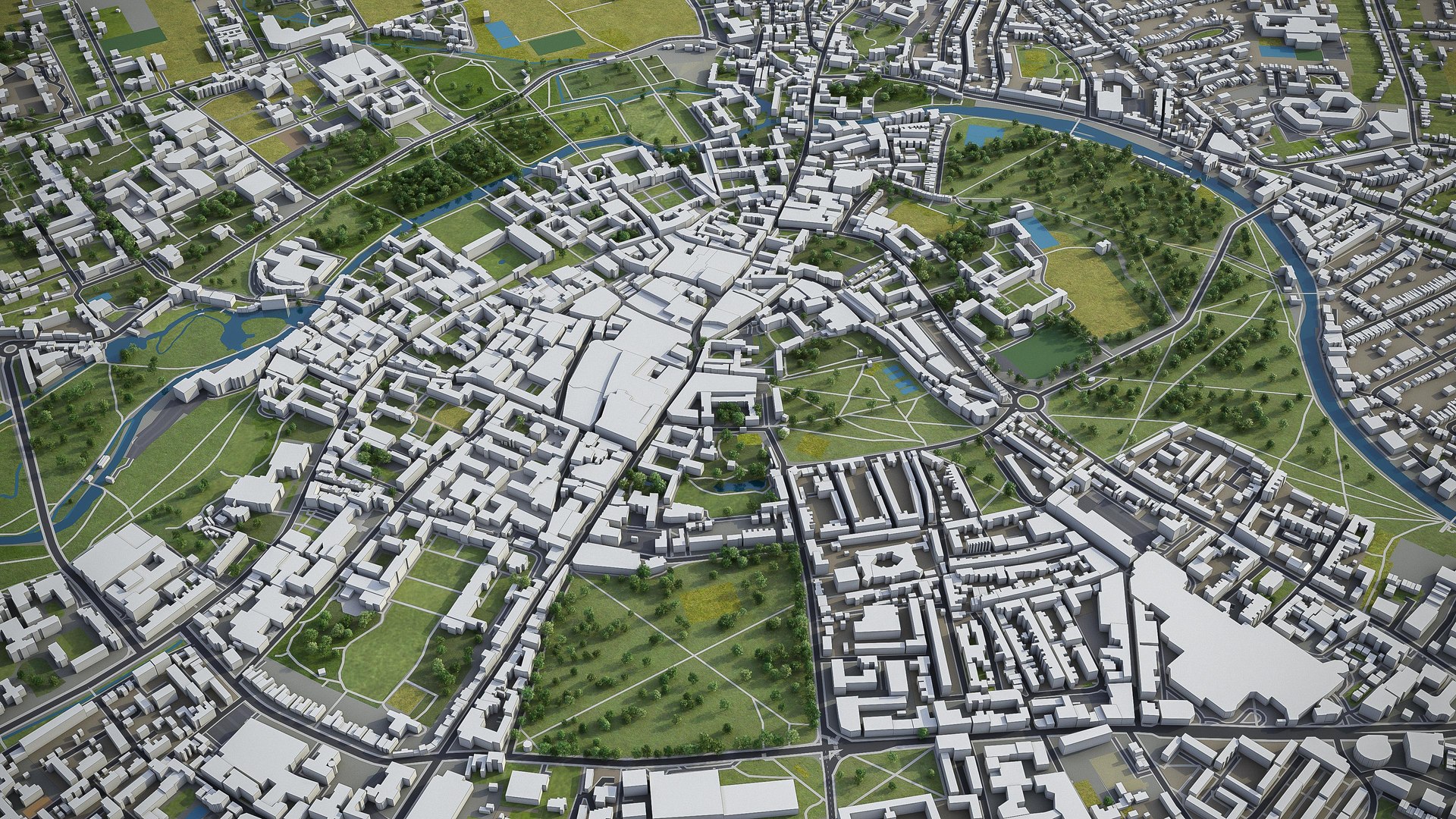 Area Cambridge 3D - TurboSquid 1457448