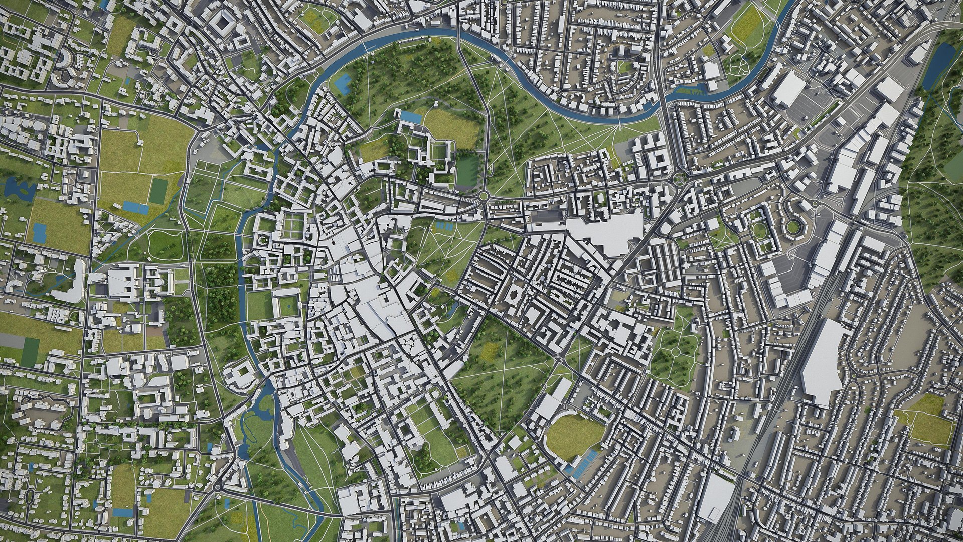 Area Cambridge 3D - TurboSquid 1457448