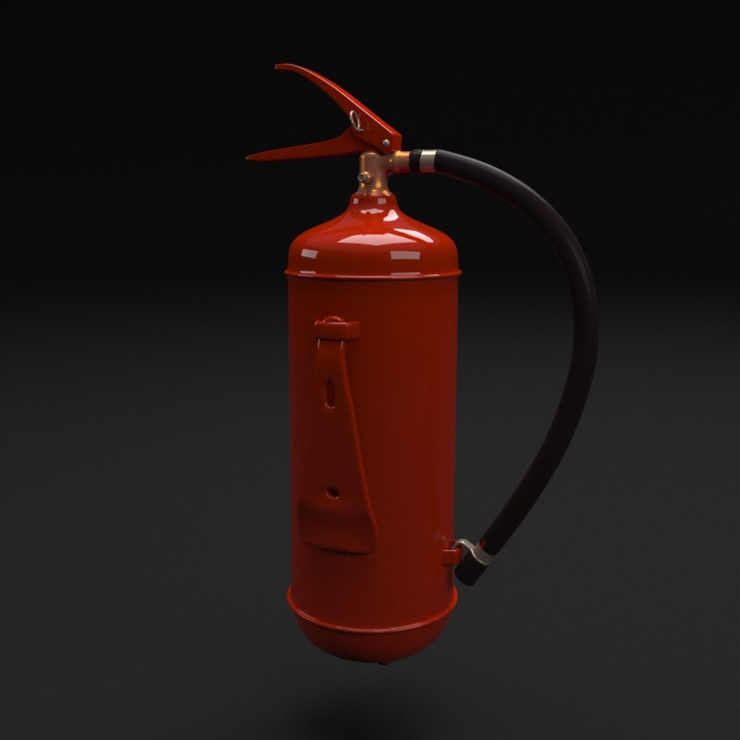 Extinguisher 3d Model