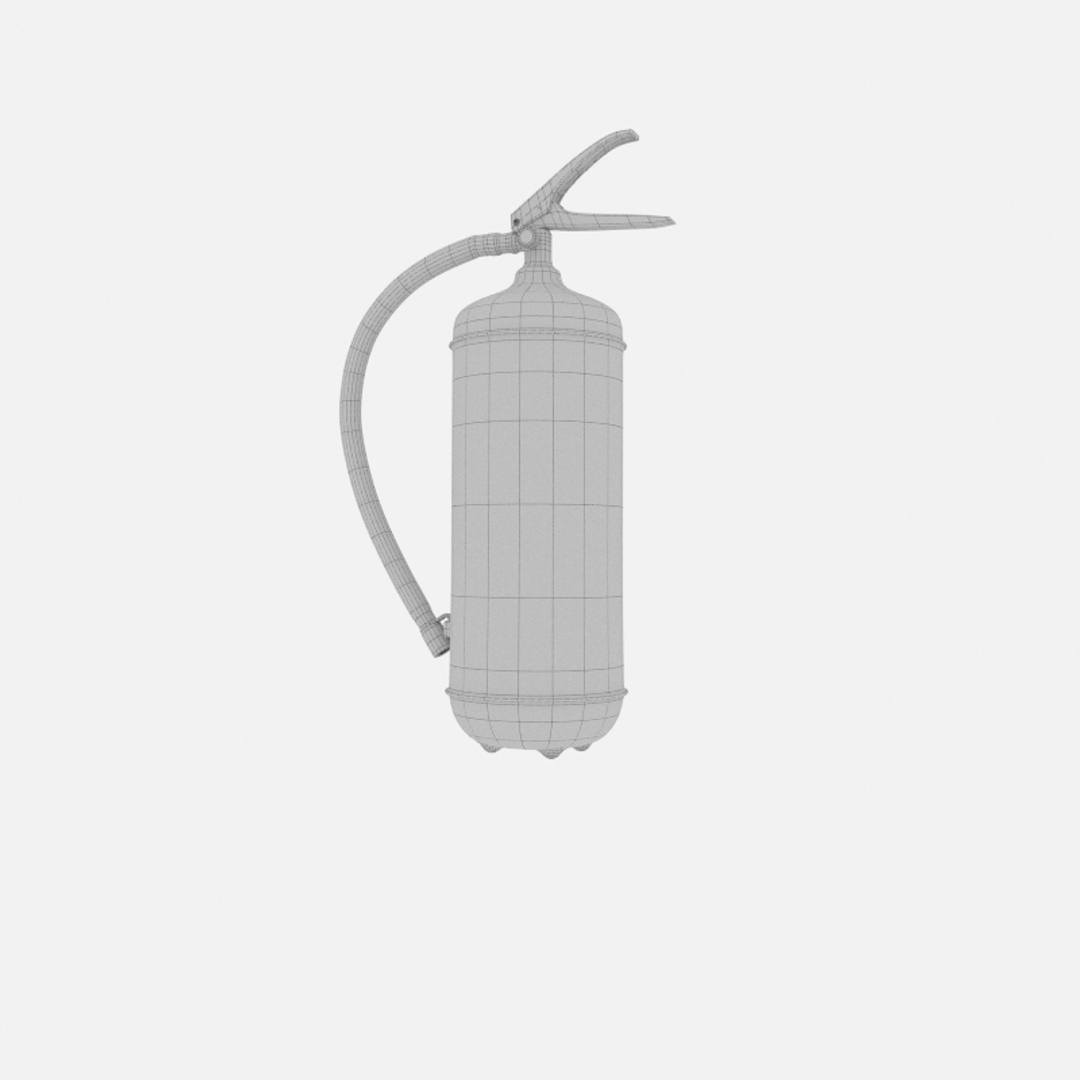 Extinguisher 3d Model