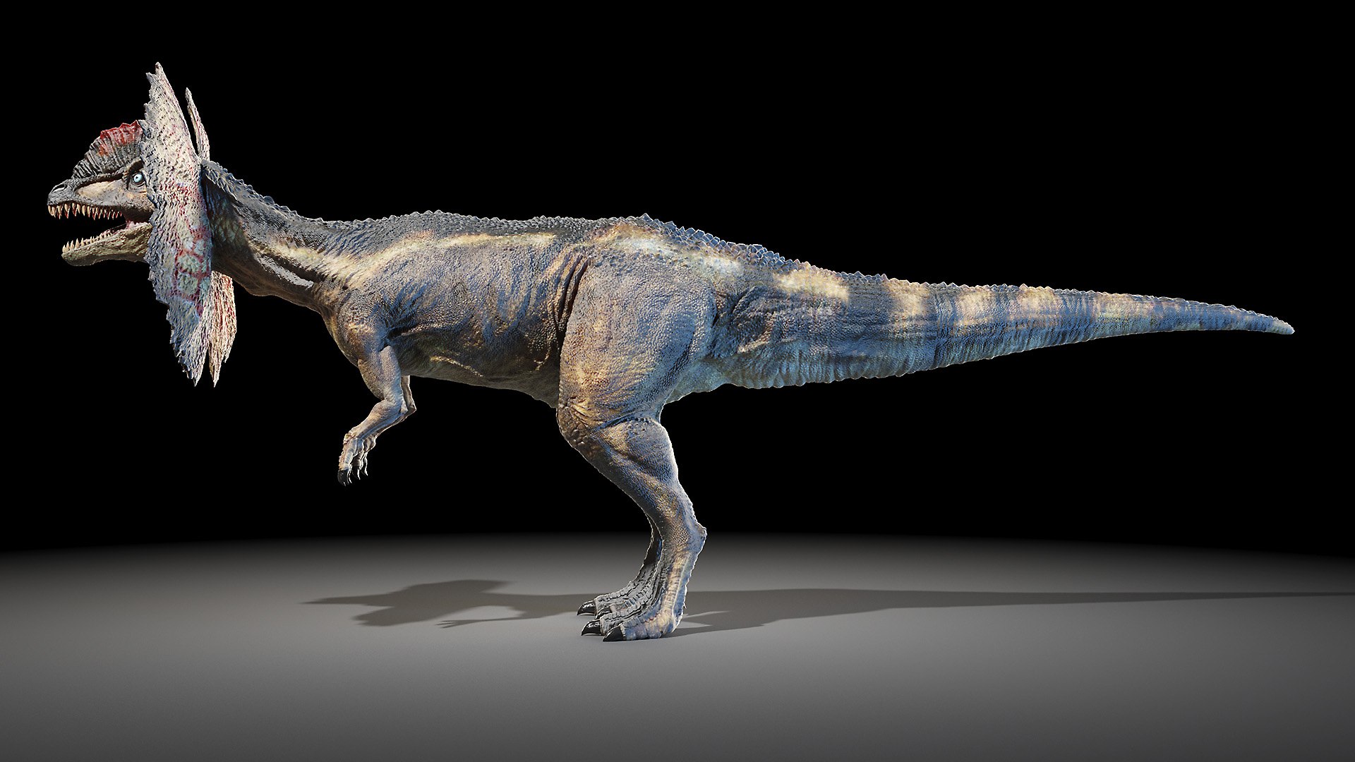 3D dilophosaurus model - TurboSquid 1629257