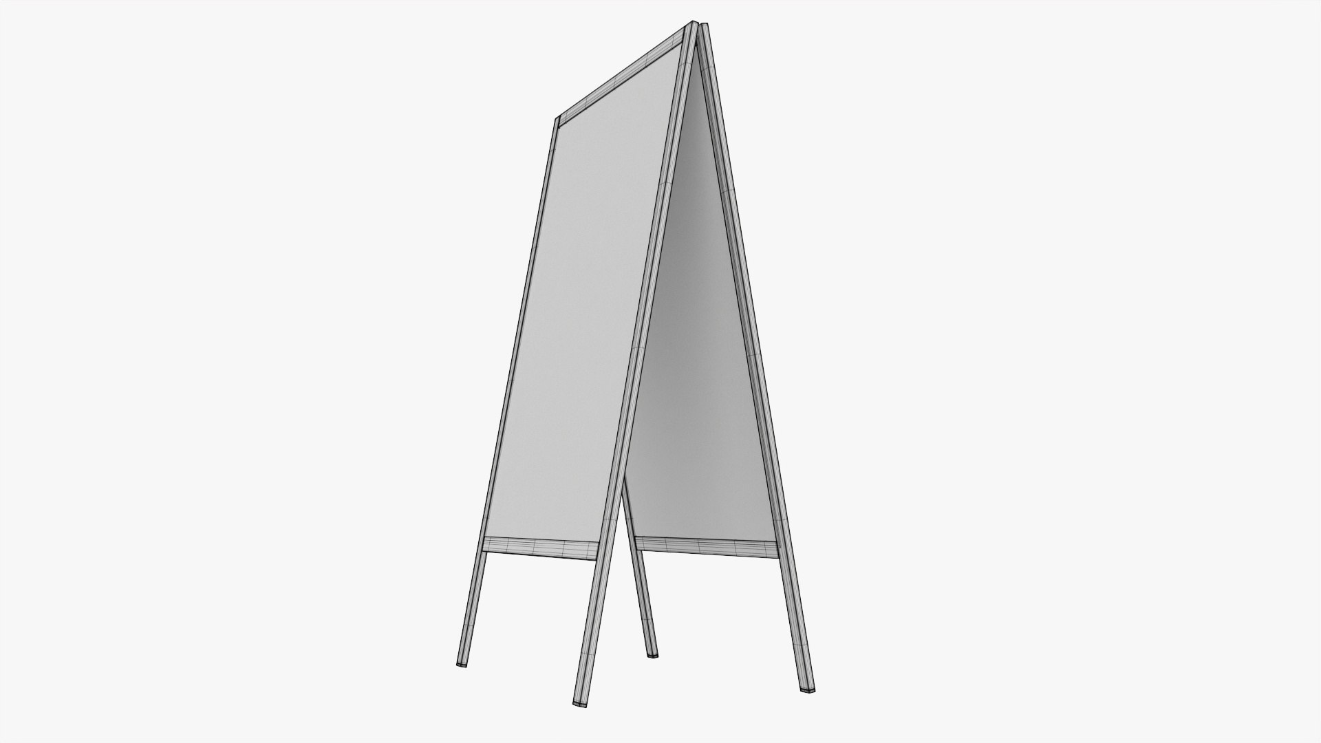 3D Model Ad Advertising Stand - TurboSquid 1697259