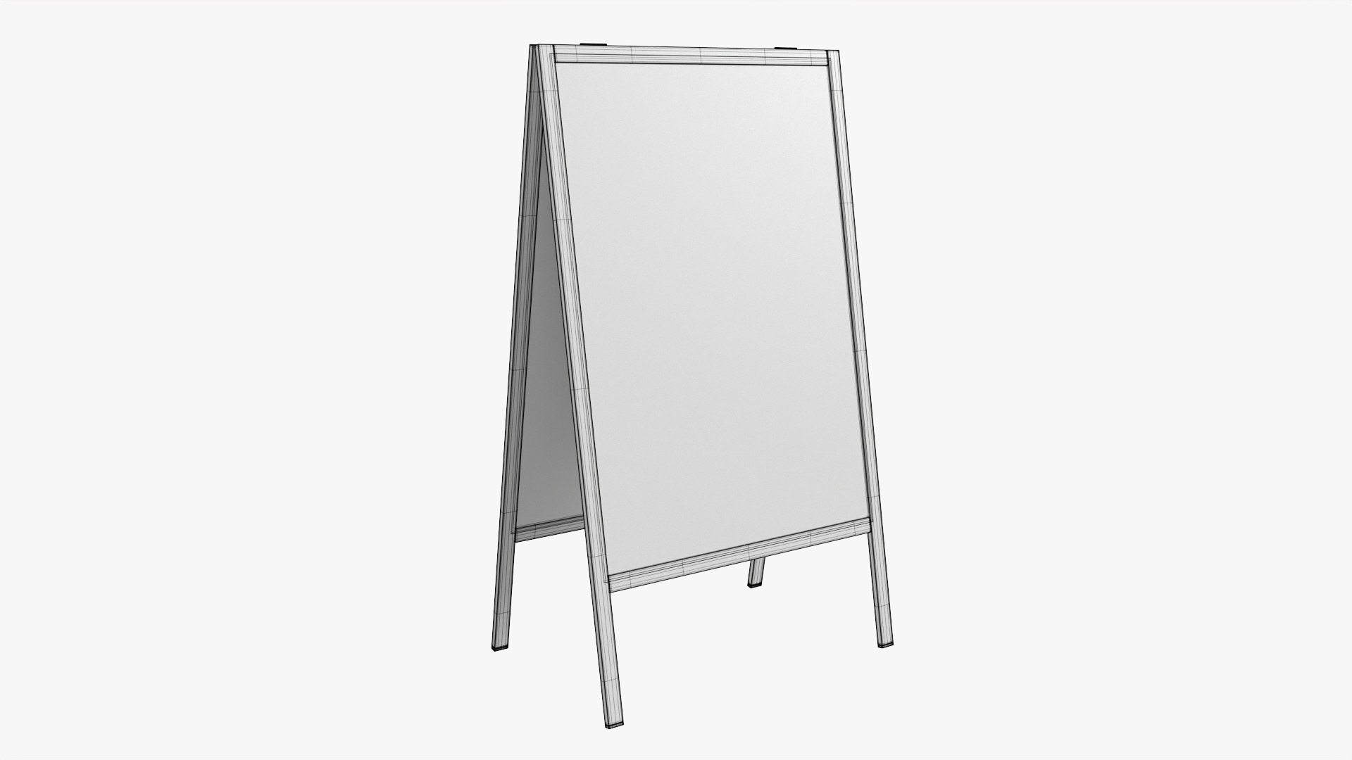 3D Model Ad Advertising Stand - TurboSquid 1697259