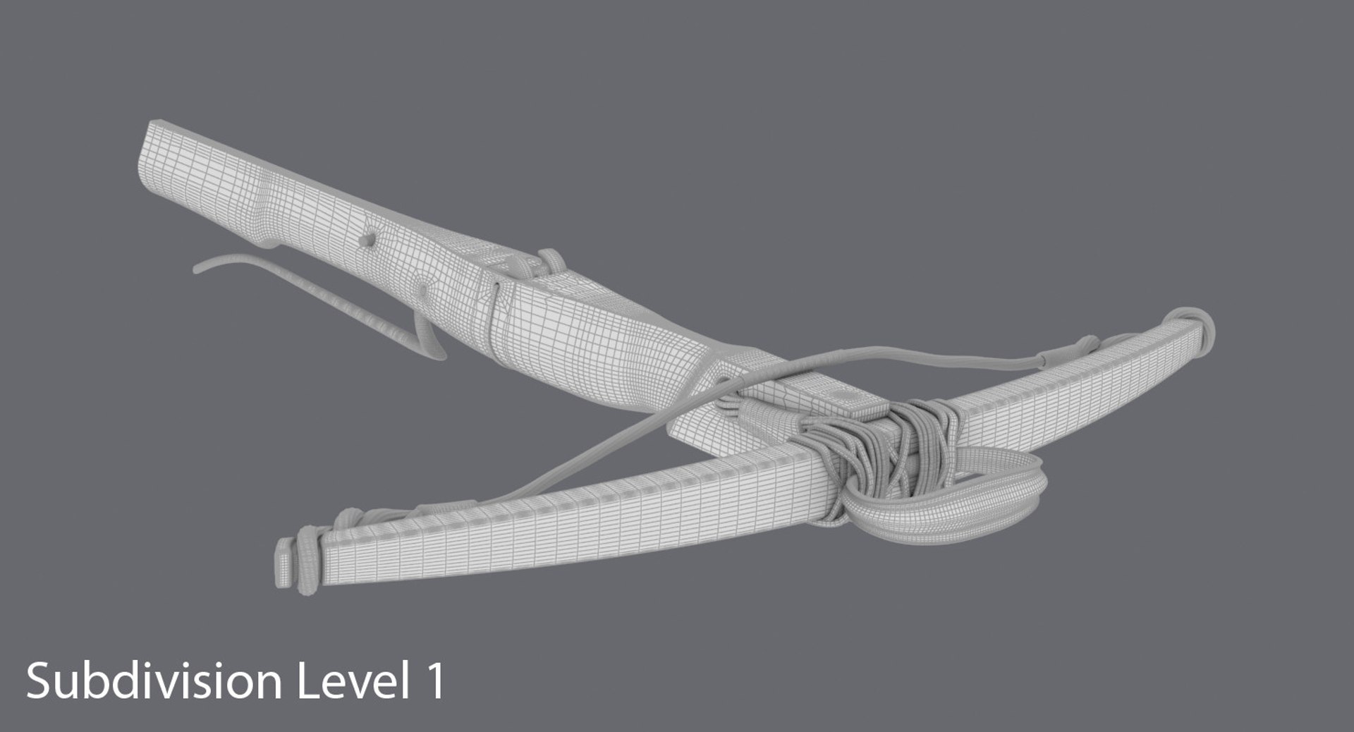 3D medieval--crossbow model - TurboSquid 1155413