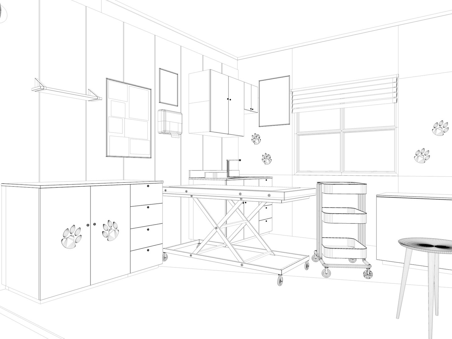 3D model Veterinary Clinic - TurboSquid 2130731