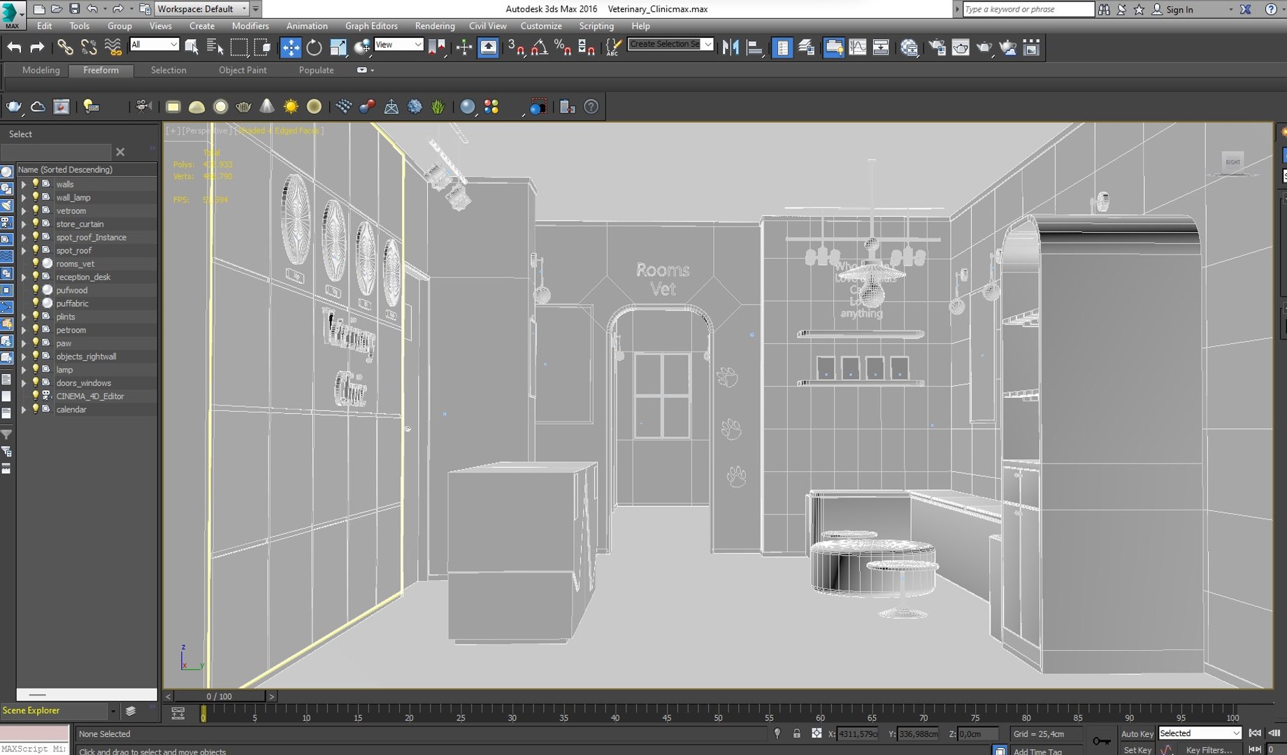 3D model Veterinary Clinic - TurboSquid 2130731